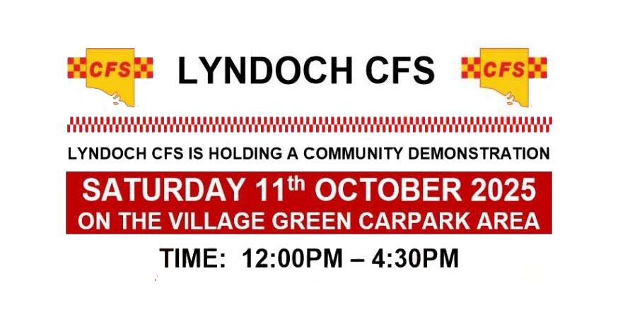 Lyndoch CFS Community Demonstration - Southern Barossa